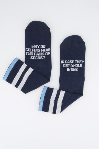 The Golfer Crew Sock | Posisocks